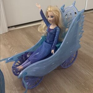 Frozen | Toys | Elsa Horse Carriage With Doll | Poshmark